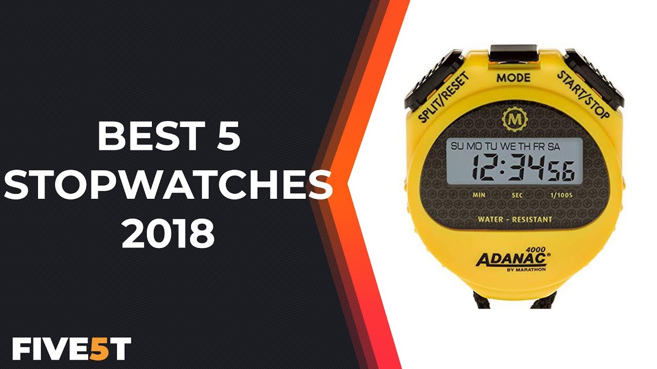 Best 5 Stopwatches 2018 - YouTube
