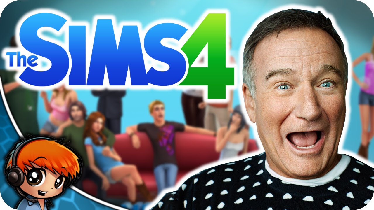 The Sims 4 | Tribute To A Legend Robbin Williams - YouTube