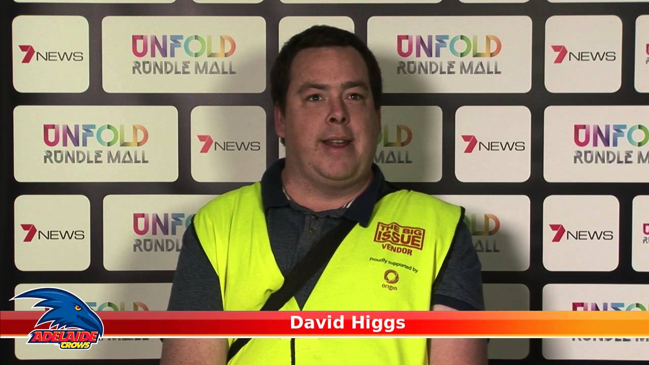 David Higgs - 7 News Crows Experience - YouTube