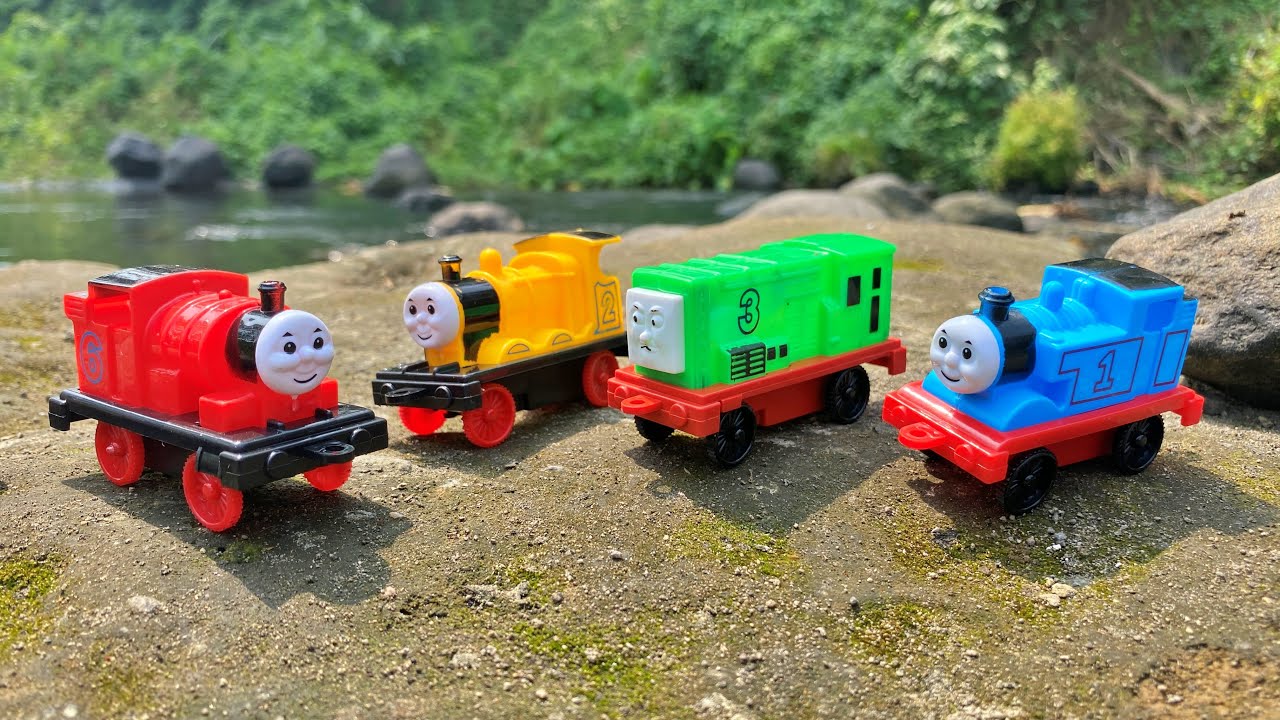 Unboxing thomas james tobi edward henry gordon percy emily - YouTube
