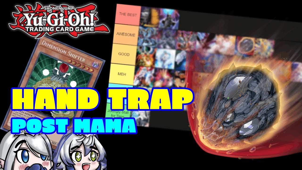 The BEST Yugioh HAND TRAP Tier List! | Post MAMA November! - YouTube