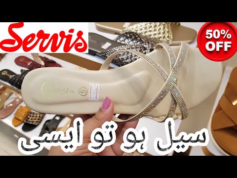 Servis Women's Shoes And Sandels Summer collection Upto 50% Off || June  2026