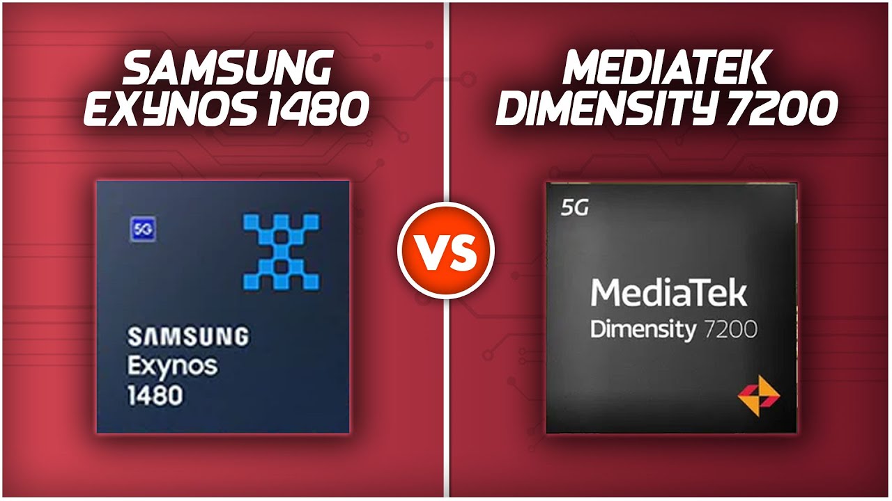 Samsung Exynos 1480 vs Dimensity 7200 🤔 | Kaun Better Hai? | Dimensity ...
