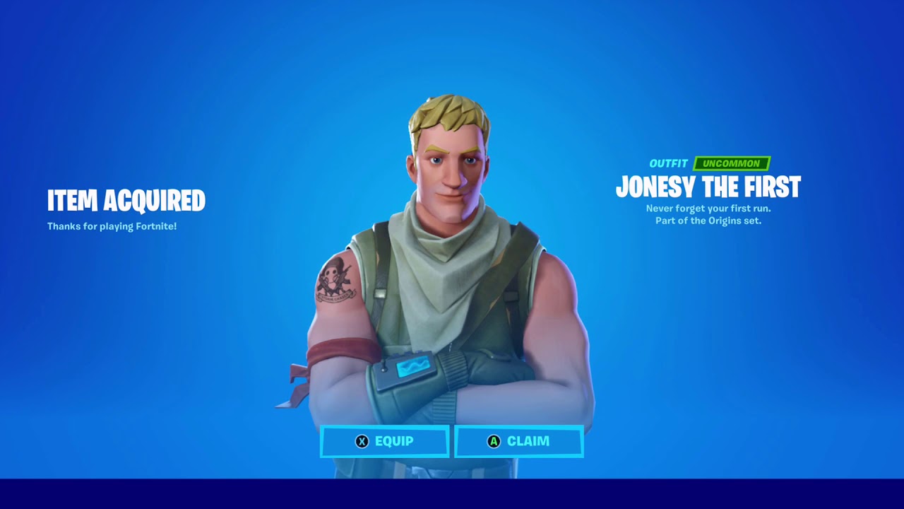 Getting OG Jonesy And Pickaxe! - YouTube