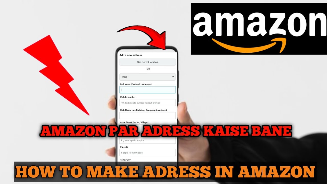 How To Make Adress In Amazon|| Amazon Par Kaise Adress Bane.Suman Aim ...