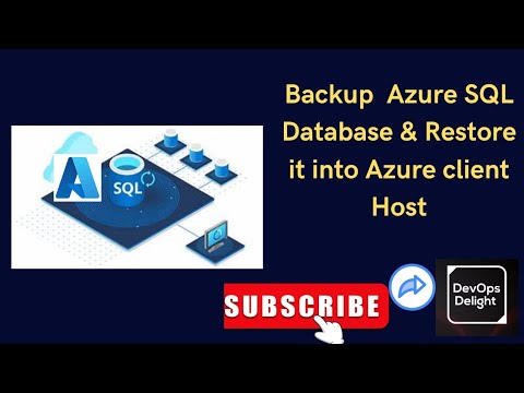Task 25 Backup an Azure SQL Database | Level 1 | kodekloud engineer - YouTube