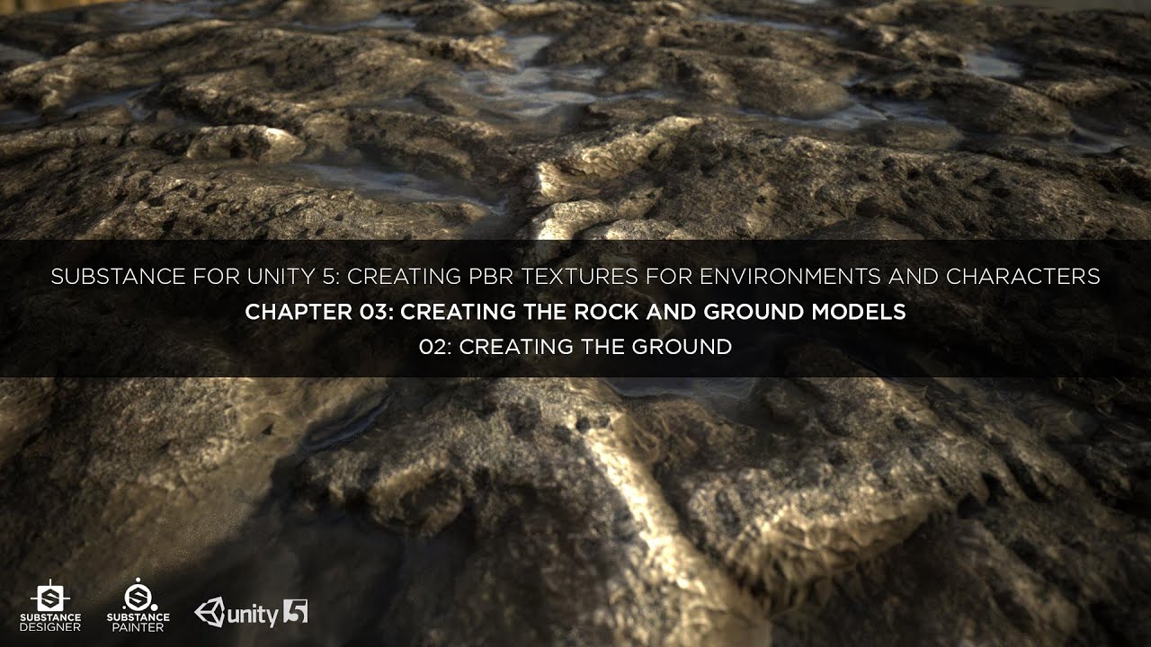 Substance for Unity: Chapter 03-02 Creating the ground model | Adobe ...