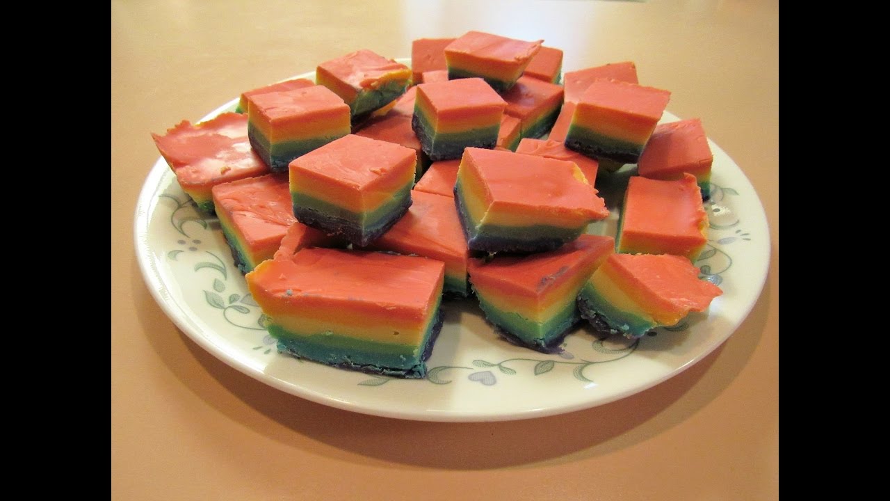 How to make Rainbow Fudge! - YouTube