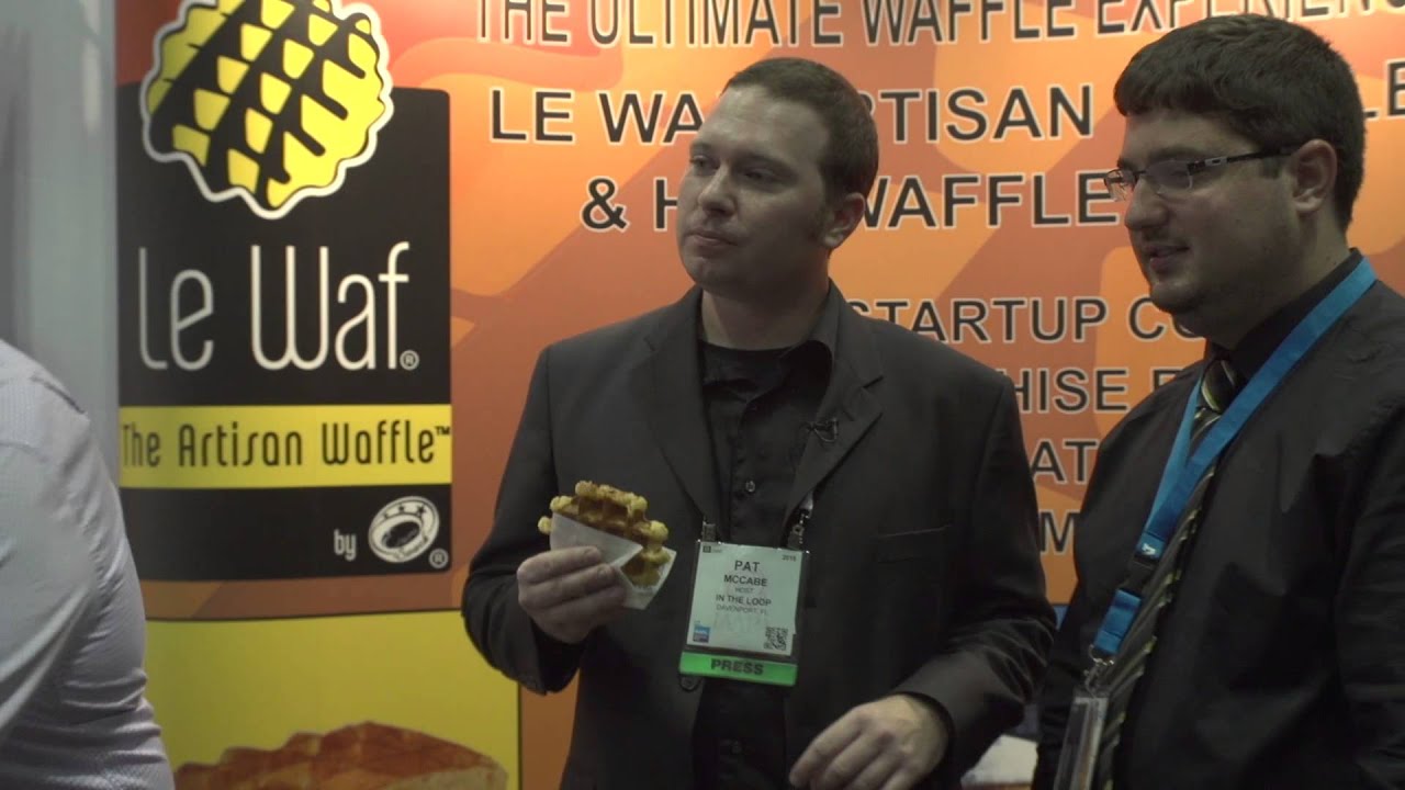 Le Waf: One of the best Waffles In the World (IAAPA 2015) - YouTube