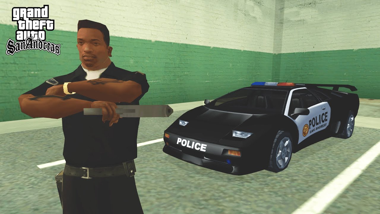 Secret Police Lamborghini Car Location in GTA San Andreas! (Hidden ...