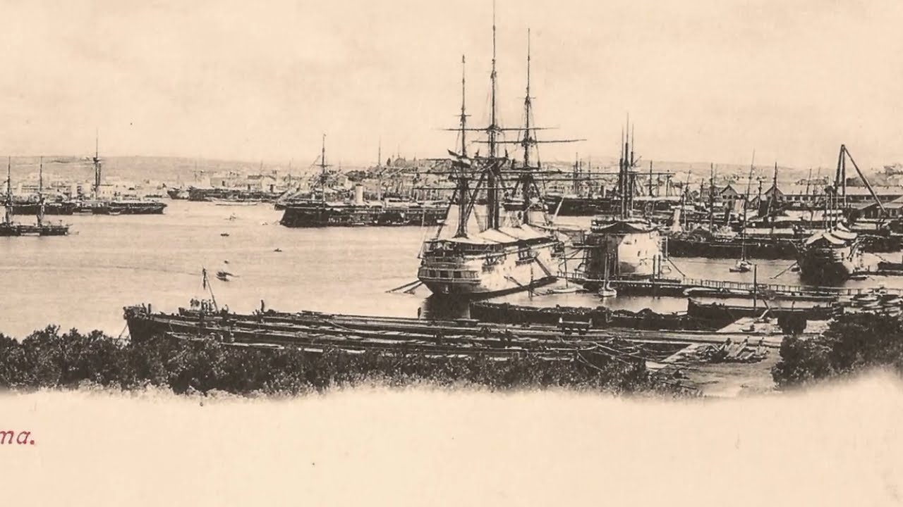 Pola, the war port of Austrian- Hungarian Navy presented in old ...