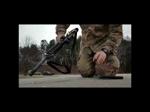 How to Assume a Low Prone Unsupported Firing Position - YouTube