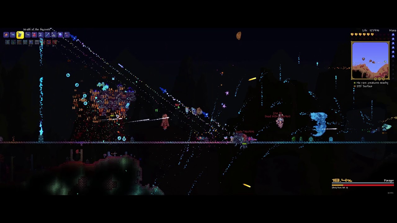 Calamity Mod Ravager 4 Party Kill - YouTube