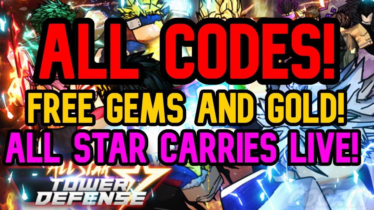 [ALL CODES + UPDATE THIS WEEKEND] All Star Tower Defense Grinding With ...