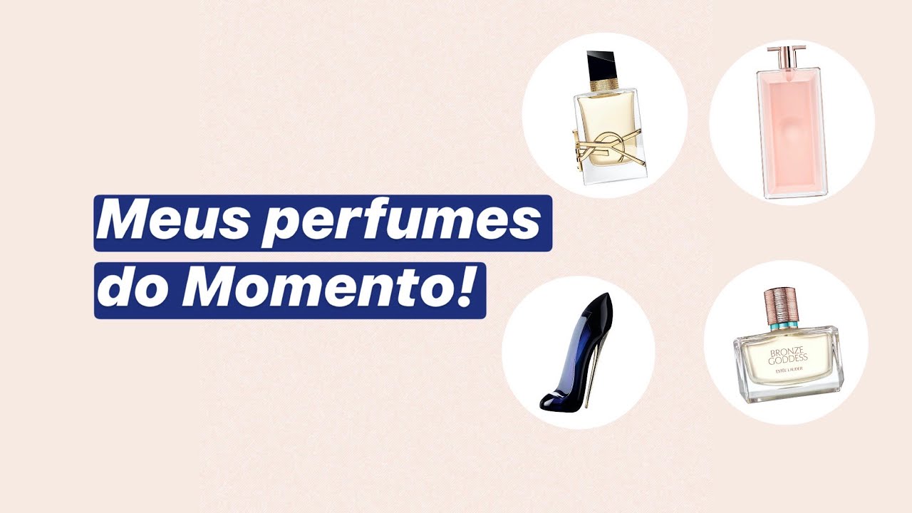 Meus perfumes do momento - Cristina Versluis - YouTube