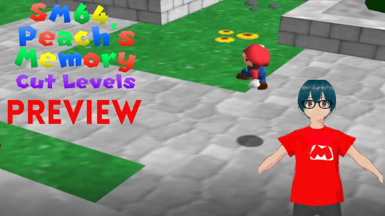 Super Mario 64: Peach's Memory Cut Levels Preview - YouTube