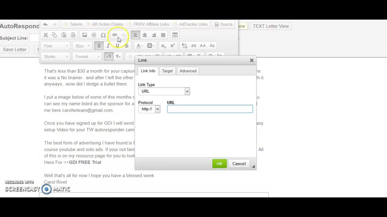 How to send out a broadcast email with TrafficWave - YouTube