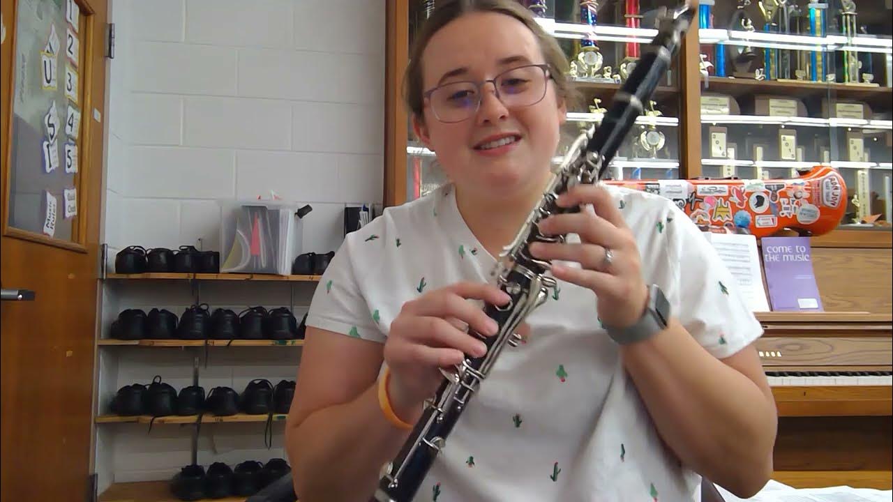 Clarinet First 5 Notes Practice! - YouTube