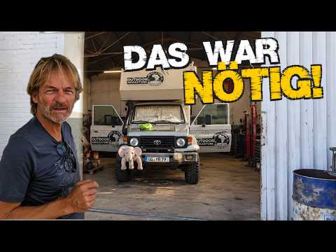 Nach 5 Jahren Afrika: Tembo kommt in die Werkstatt! Transafrika EP184