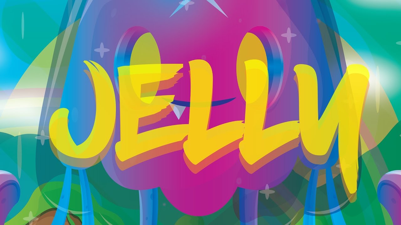 Graphic Design in Adobe Illustrator "Jelly" - YouTube