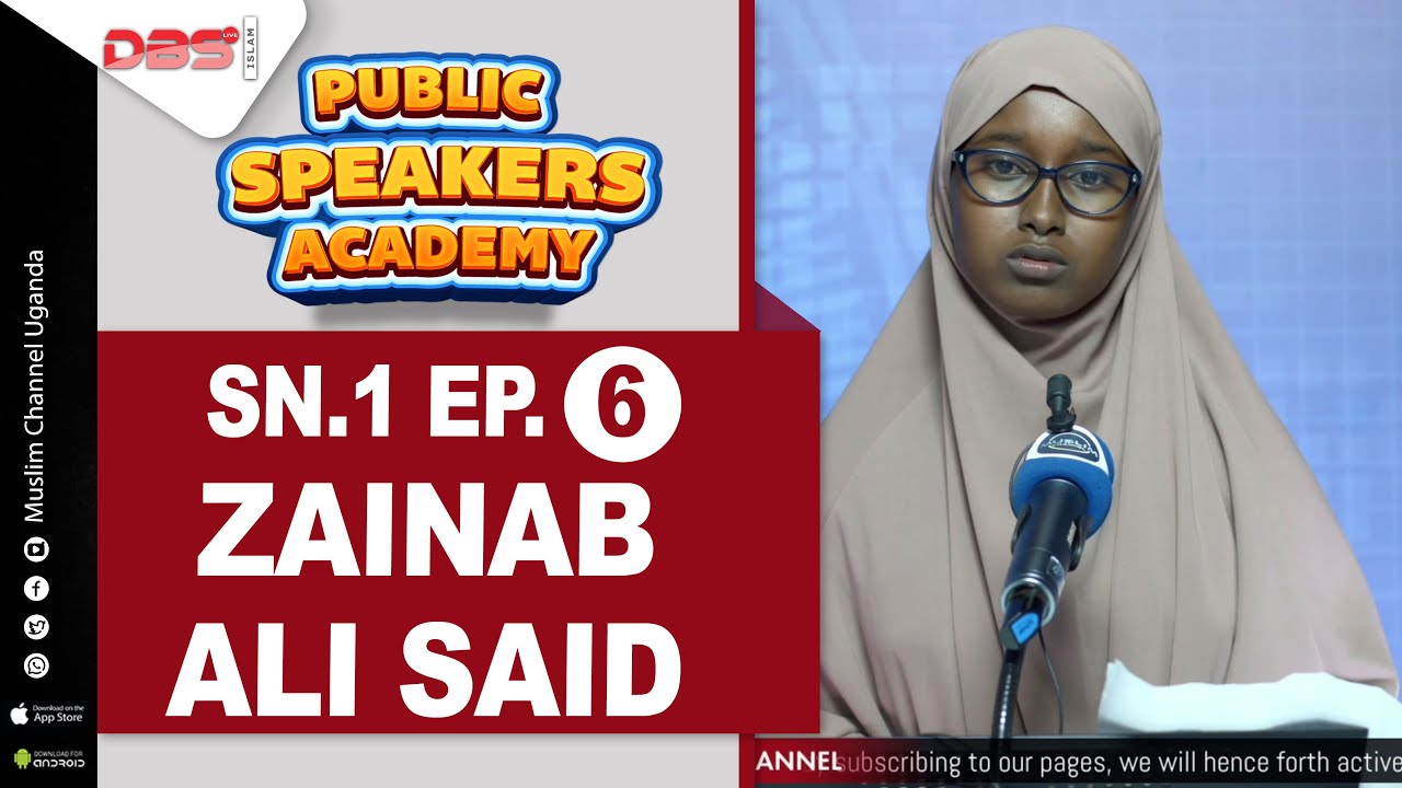 What ZAINAB ALI SAID says about | SINCERITY - PSA SN1 EP6 - YouTube