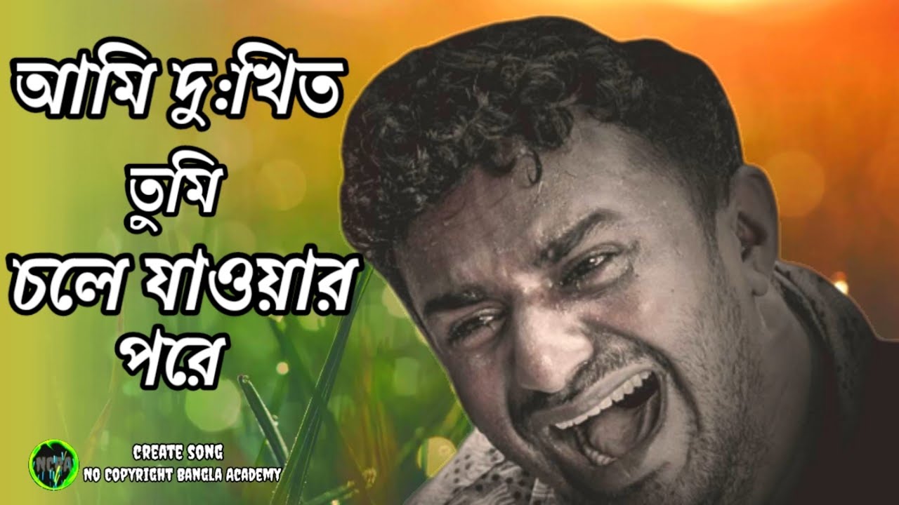 ami dukkhito tumi chole jawar pore | No copyright song | আমি দু:খিত ...