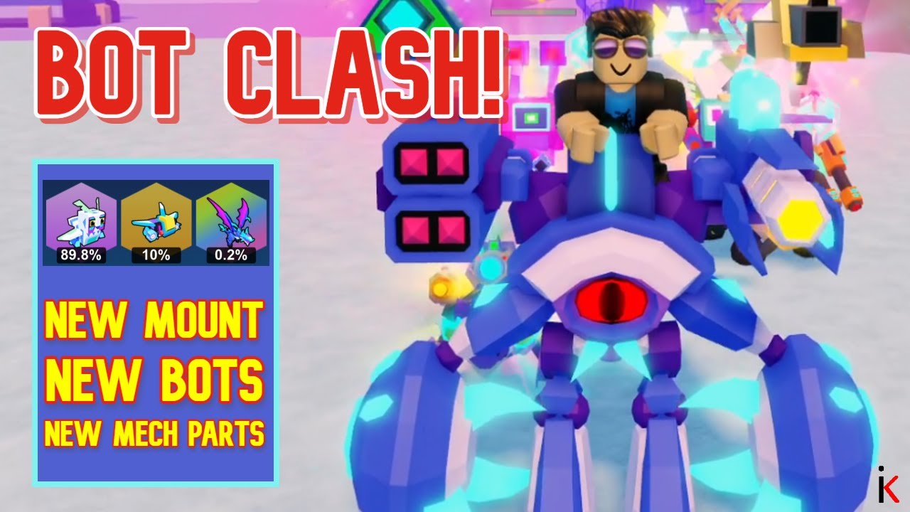 UPDATE 23 + Arctic Guardian Mount | Bot Clash! | Roblox | Ep. 162 - YouTube