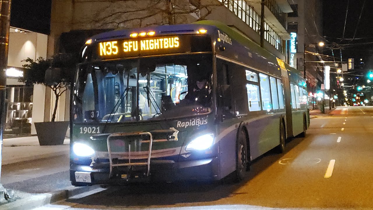 Translink CMBC 2019 New Flyer Xcelsior XDE60 B19021 - YouTube
