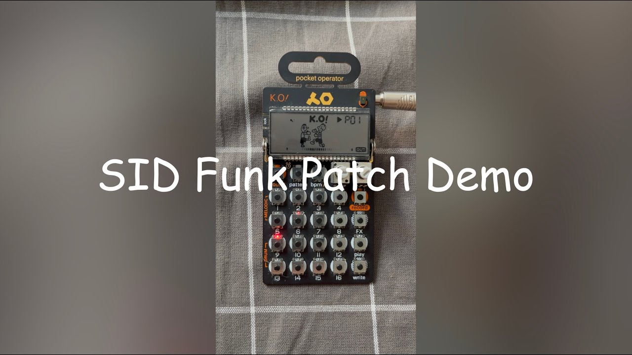 Patch Boutique – SID Funk Patch Demo - YouTube