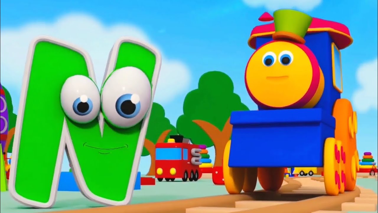 ABC Song With Train | abc adventure | kidstv show | abc songs for ...