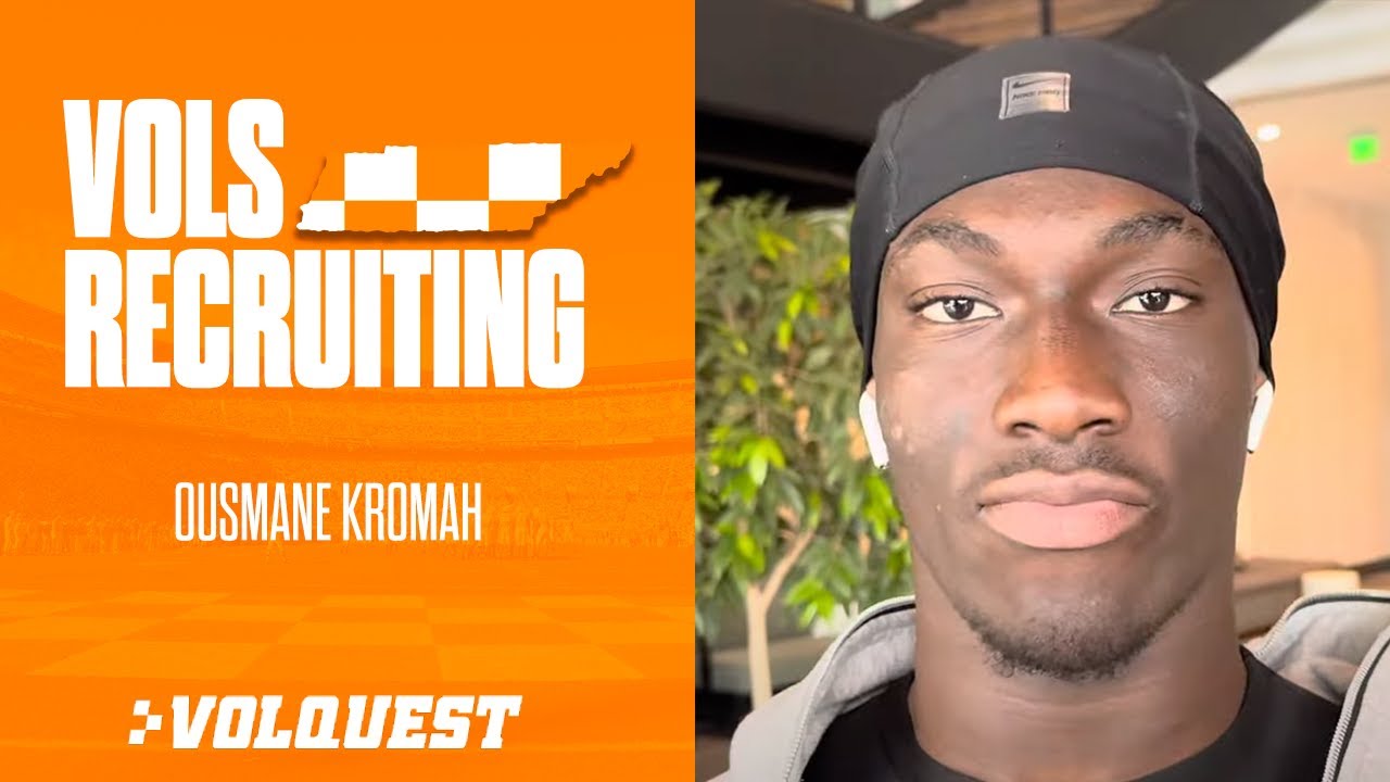 Ousmane Kromah talks after Tennessee official visit - YouTube