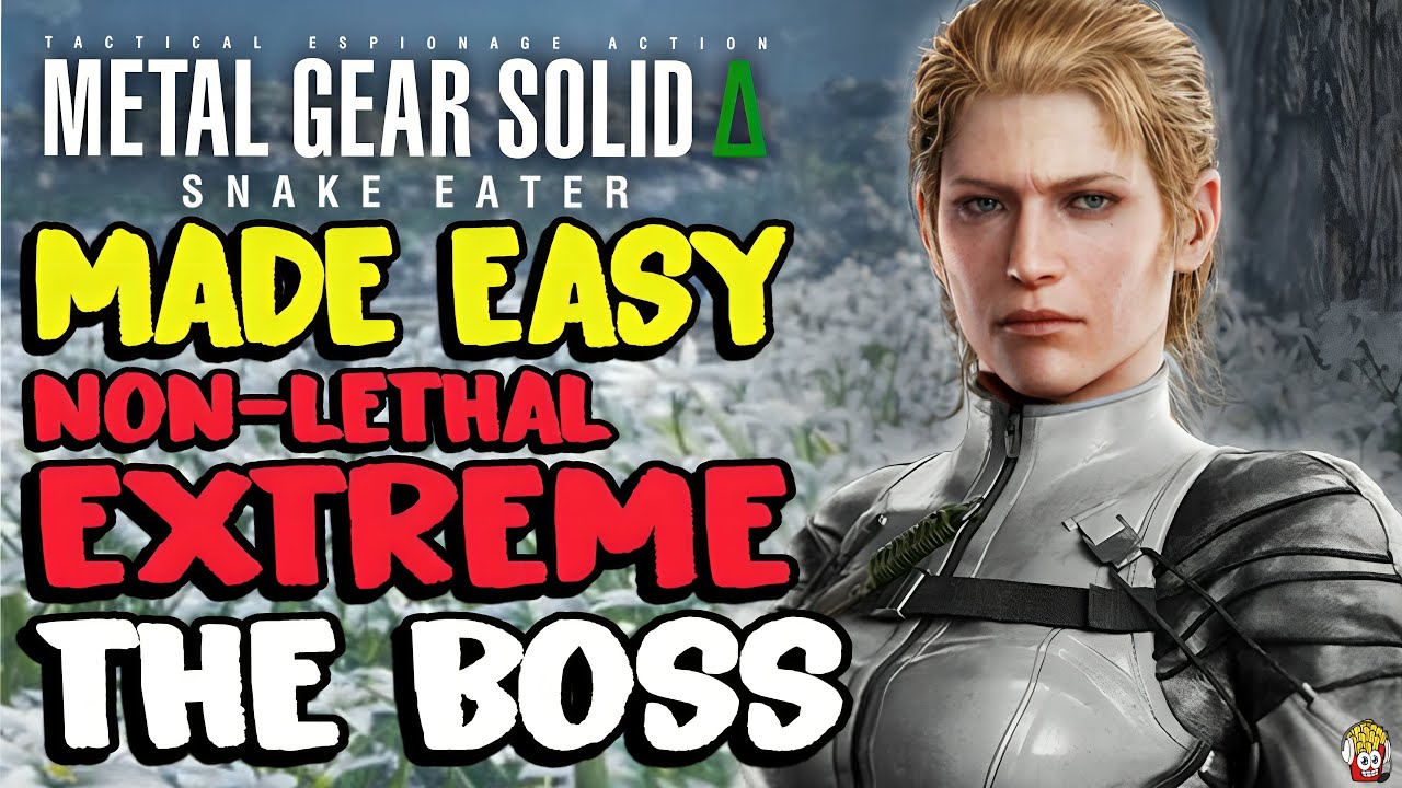 Metal Gear Solid Delta: The Boss Fight on Extreme (Non-Lethal) | FOXHOUND Rank Complete - YouTube