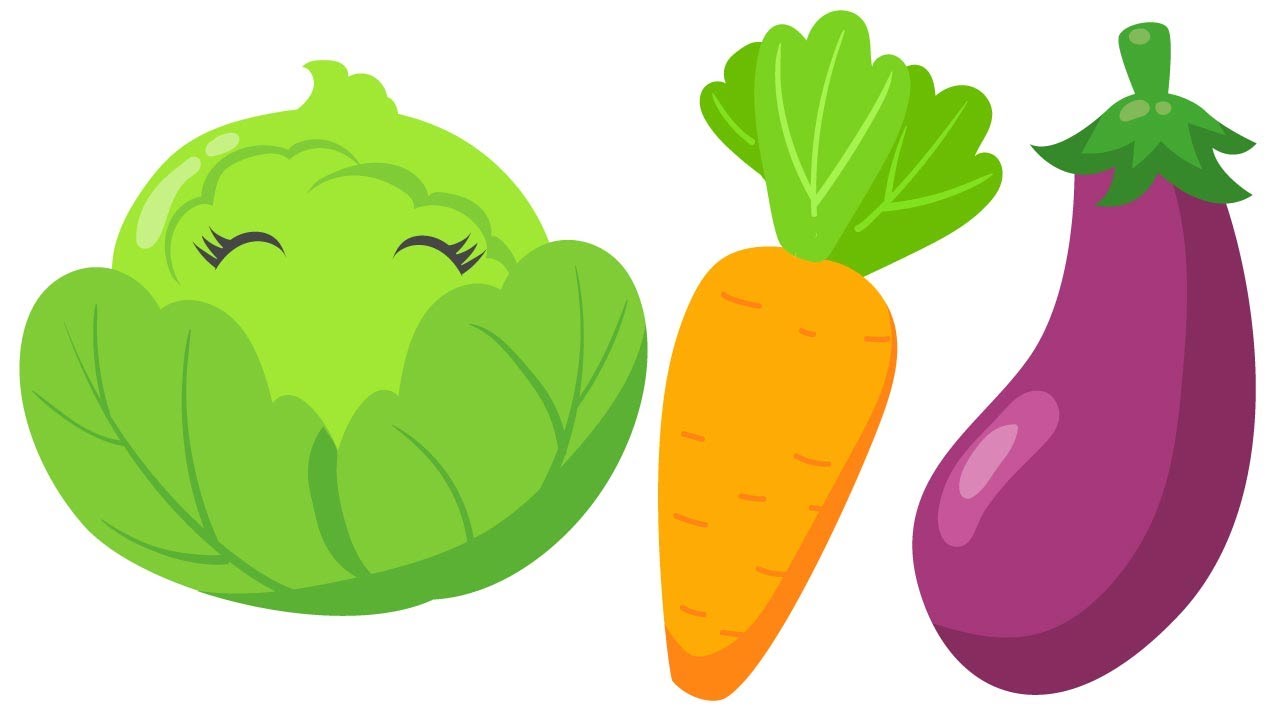 Very Easy Drawing and Coloring Vegetable for Kids and Toddlers | sundar ...
