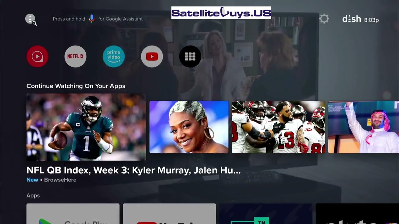 DISH Android Multi View - YouTube