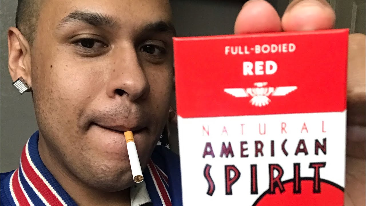American Spirit Red Cigarette Review #cigarette - YouTube