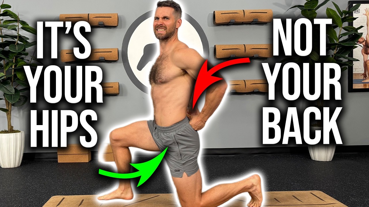 Hip Stretches To Eliminate Lower Back Tweak Pain (Do This Daily) - YouTube