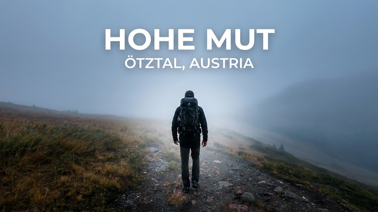 ASMR hiking in the Austrian Alps - (Hohe Mut Adventure) - YouTube