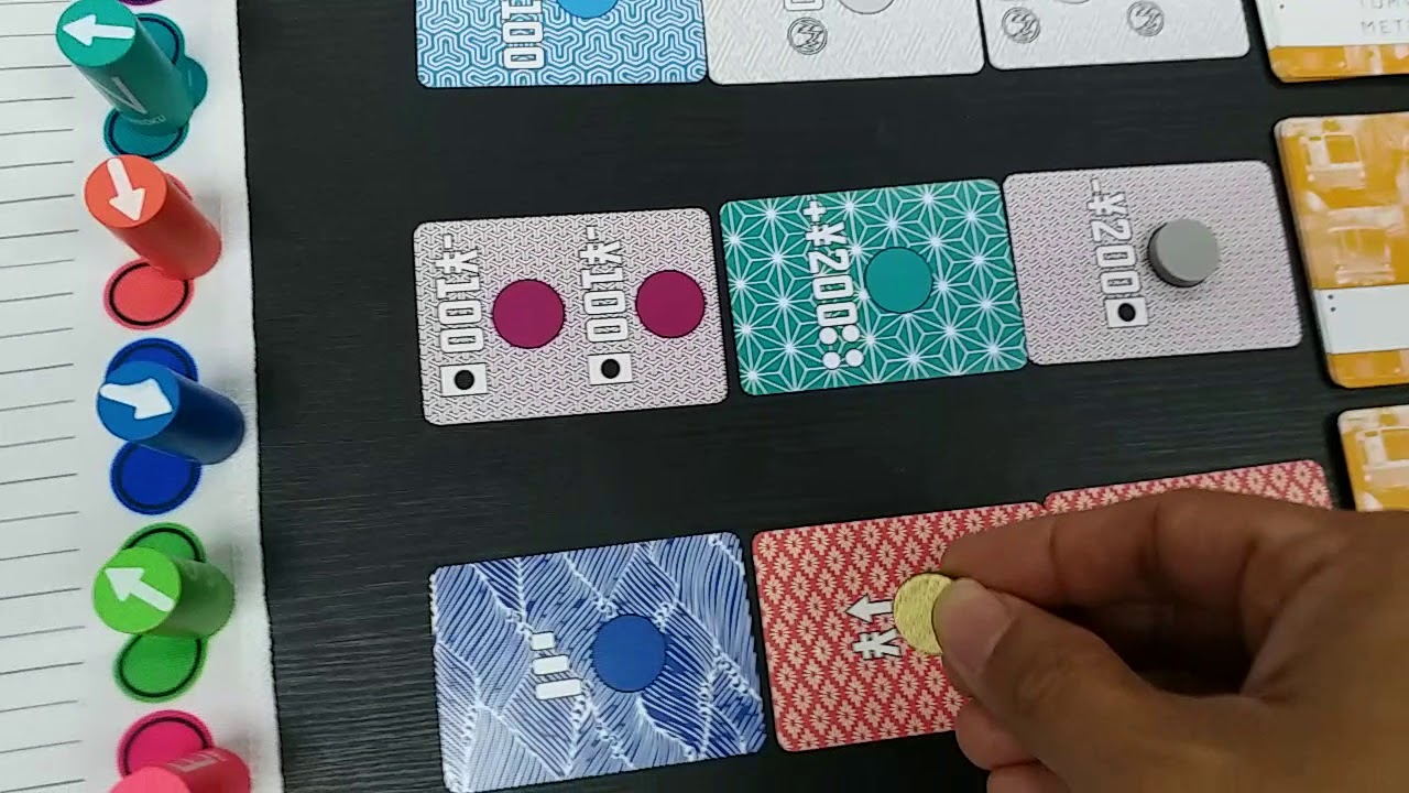 Tokyo Metro (Episode 85) 玩一次 Part 1 by Board Game Base - YouTube