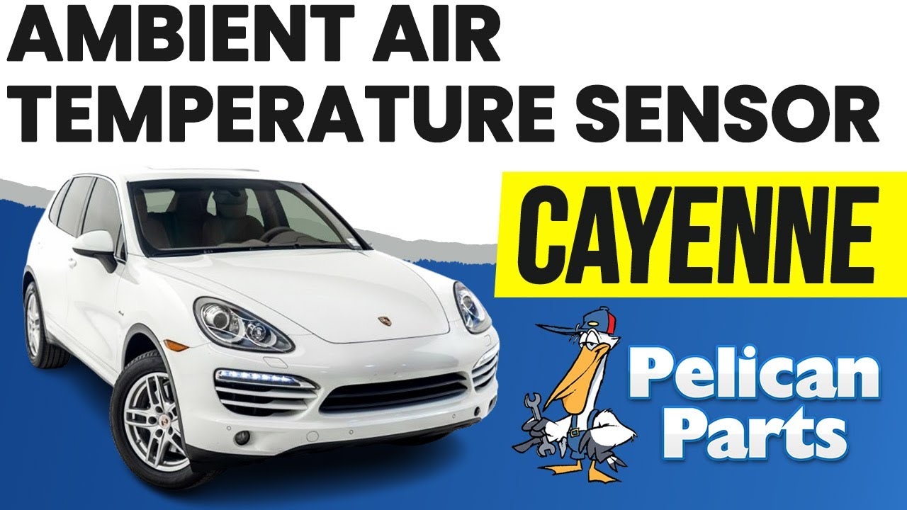 Porsche 958 Cayenne Ambient Air Temperature Sensor Replacement (2011 ...
