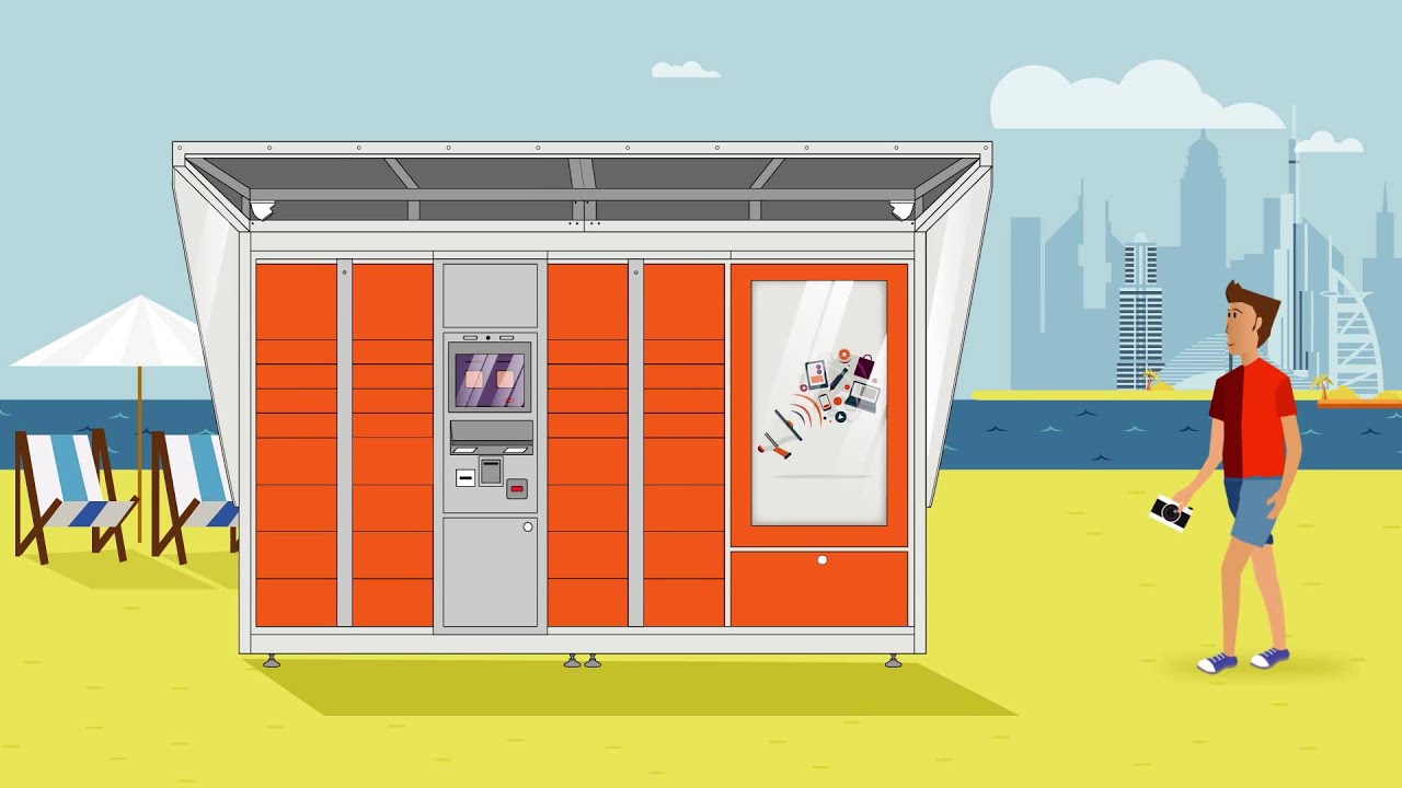 SmartSafe Beach Locker - YouTube