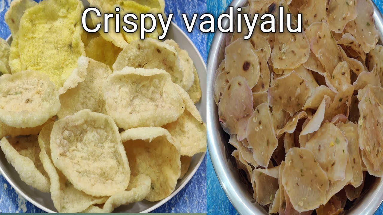 ఈజీగా ఫ్యాన్ కింద ఆరిపోయే బియ్యం పిండి సగ్గుబియ్యం తో వడియాలు😋Rice ...