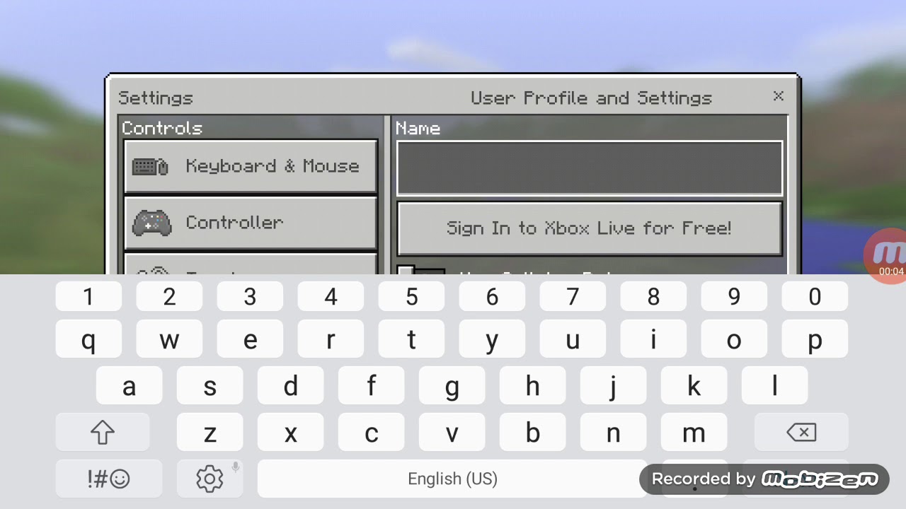 Minecraft:How to be in pc controls or windows 10!!!!! - YouTube