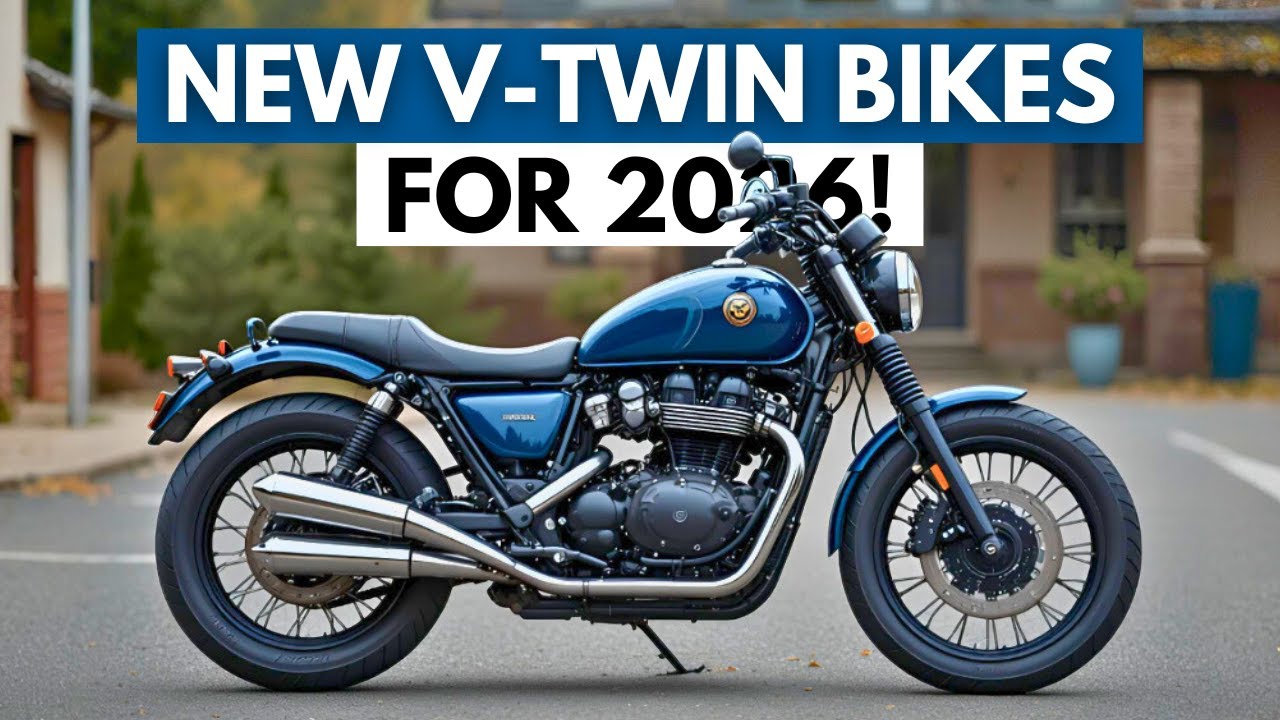 12 New V-Twin Motorcycles 2026 - YouTube