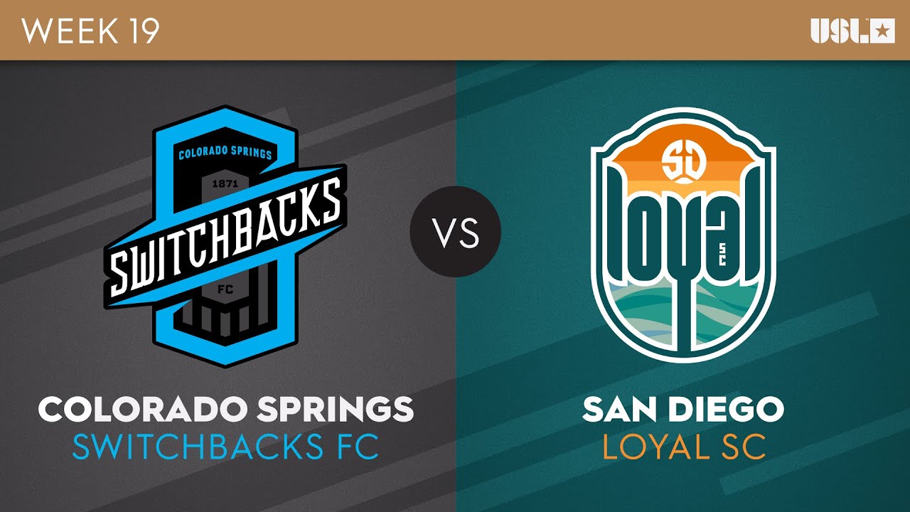Colorado Springs Switchbacks FC v San Diego Loyal SC: July 14, 2023 ...
