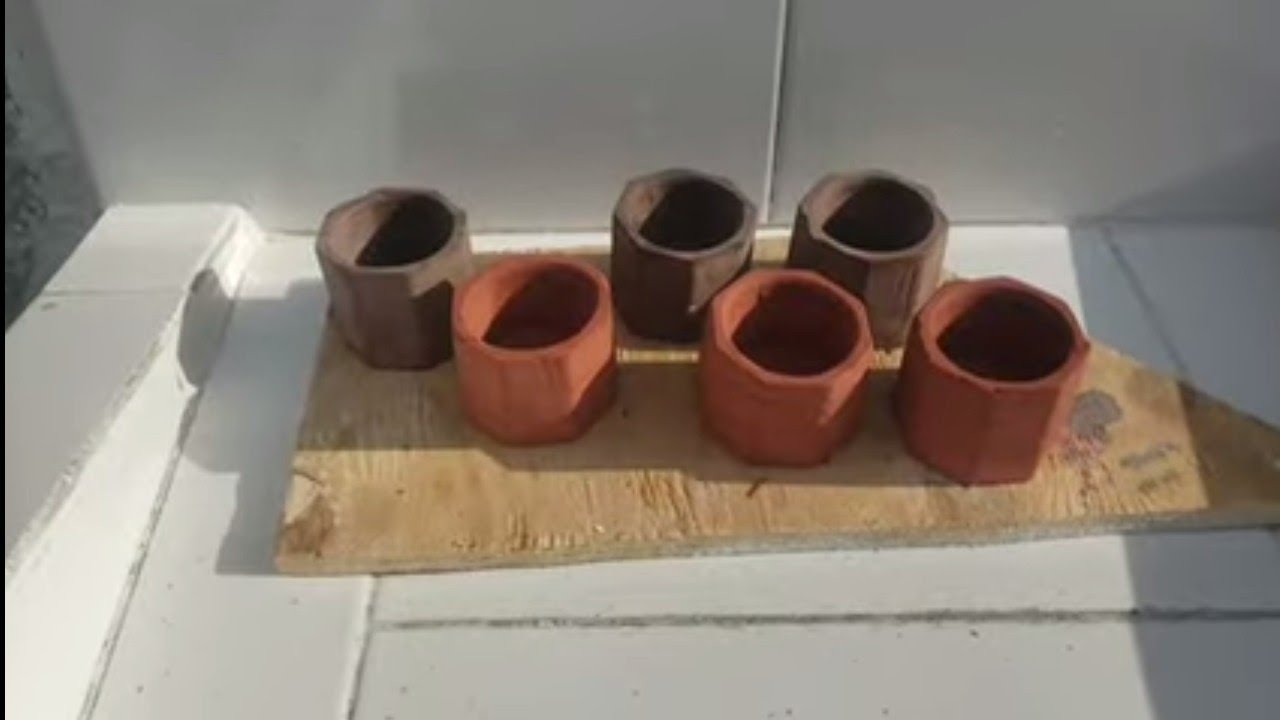 ¡Cómo Hacer Macetas de Yeso de color con Molde! - YouTube