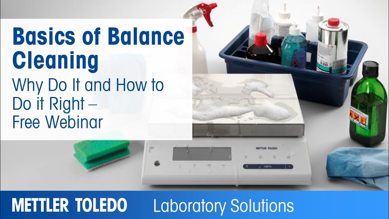 Learn How to Clean a Lab Balance—Webinar Invitation - YouTube