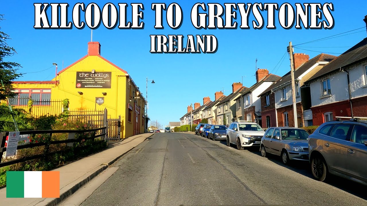 DRIVING from KILCOOLE to GREYSTONES in IRELAND 🇮🇪 4K (60fps) - YouTube