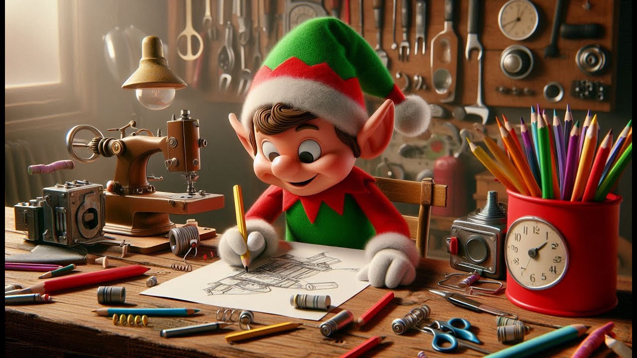 The Christmas Elf: A Magical Christmas Story for Kids | Holiday Bedtime ...