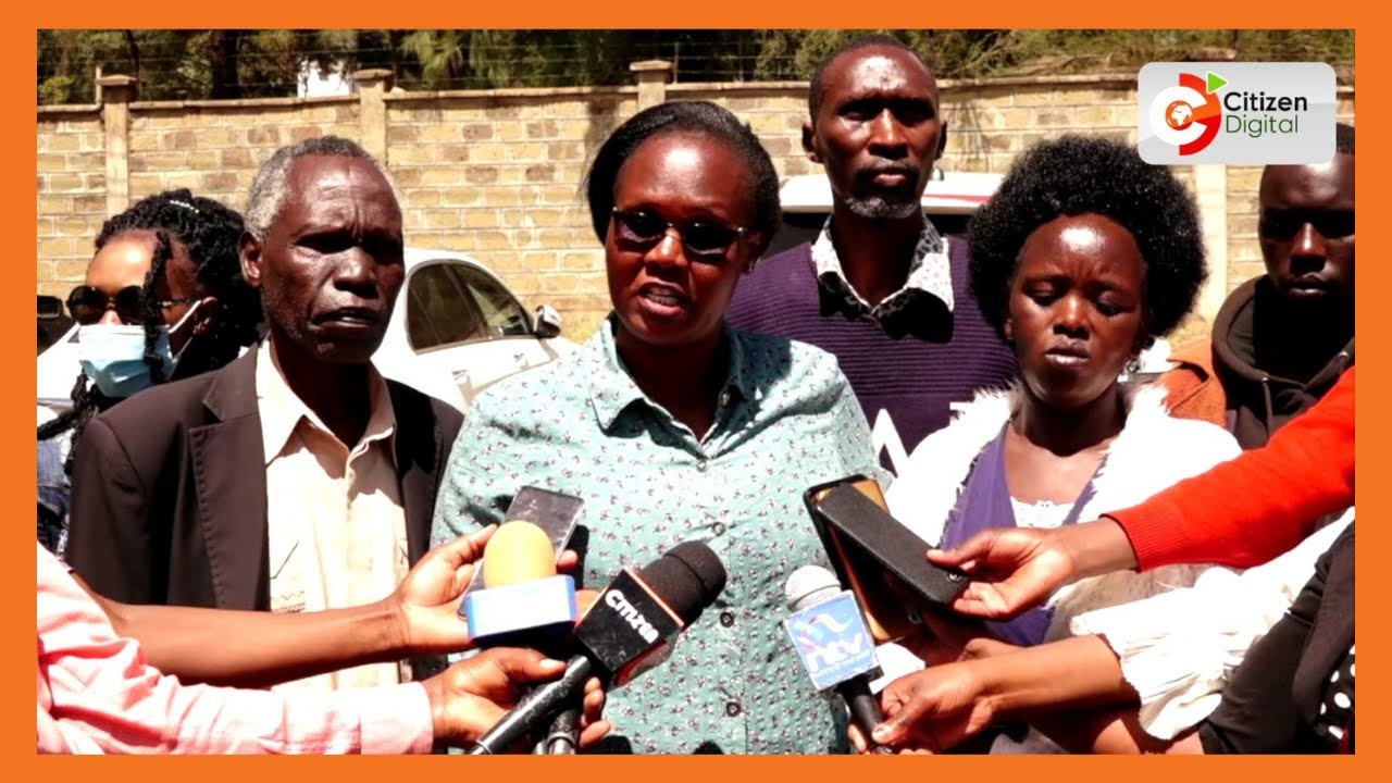 Edwin Chiloba’s family demands justice & dismiss LGBTQ claims - YouTube
