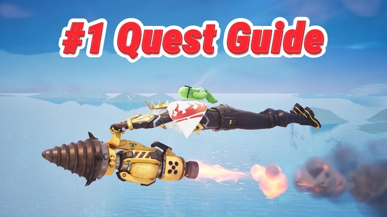 Travel distance riding on the Rocket Drill - Fortnite Week 3 Weekly ...
